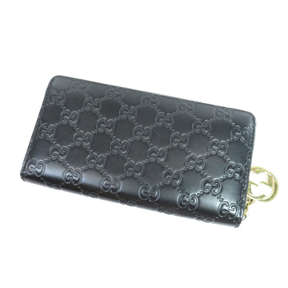 Gucci | Bags | Gucci Calf Gg Long Wallet | Poshmark